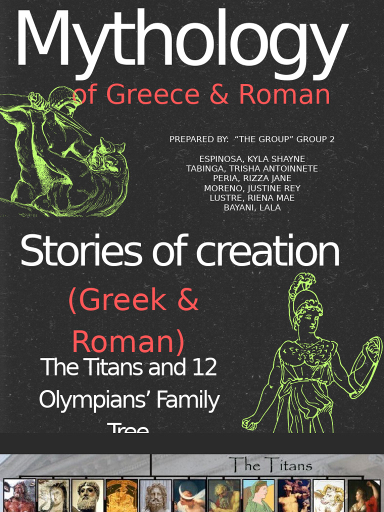 Mythology of Ancient Greece and RomanHistory Class Presentation | PDF ...