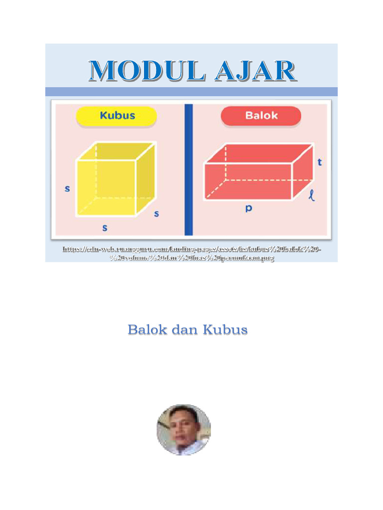 Modul Ajar Balok Dan Kubus | PDF | Karier & Perkembangan | Seni