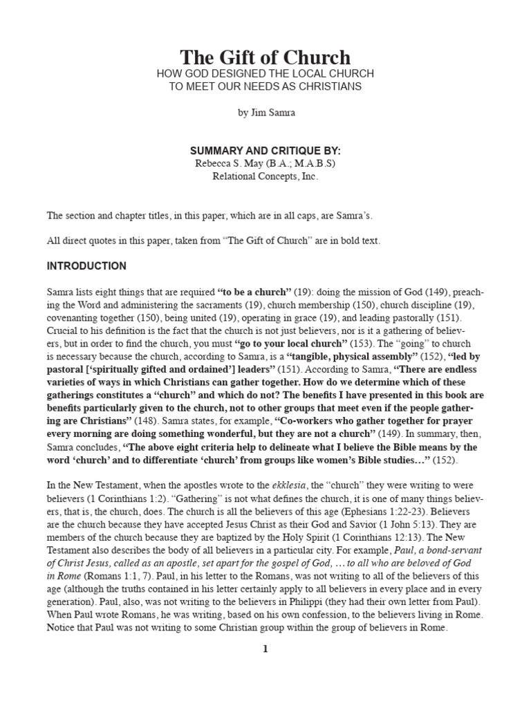 Samra Final | PDF | Grace In Christianity | Paul The Apostle