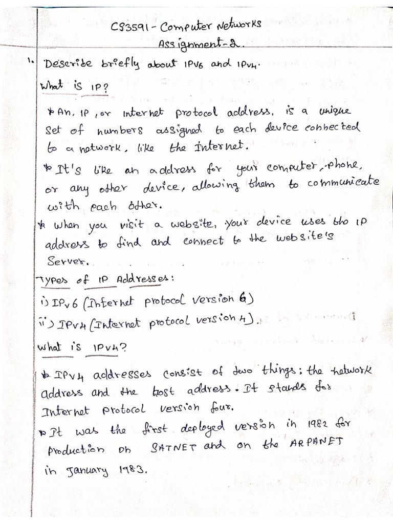 CN Assignment 2 | PDF