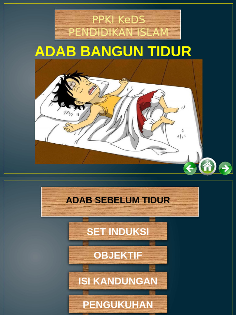 Adab Bangun Tidur | PDF