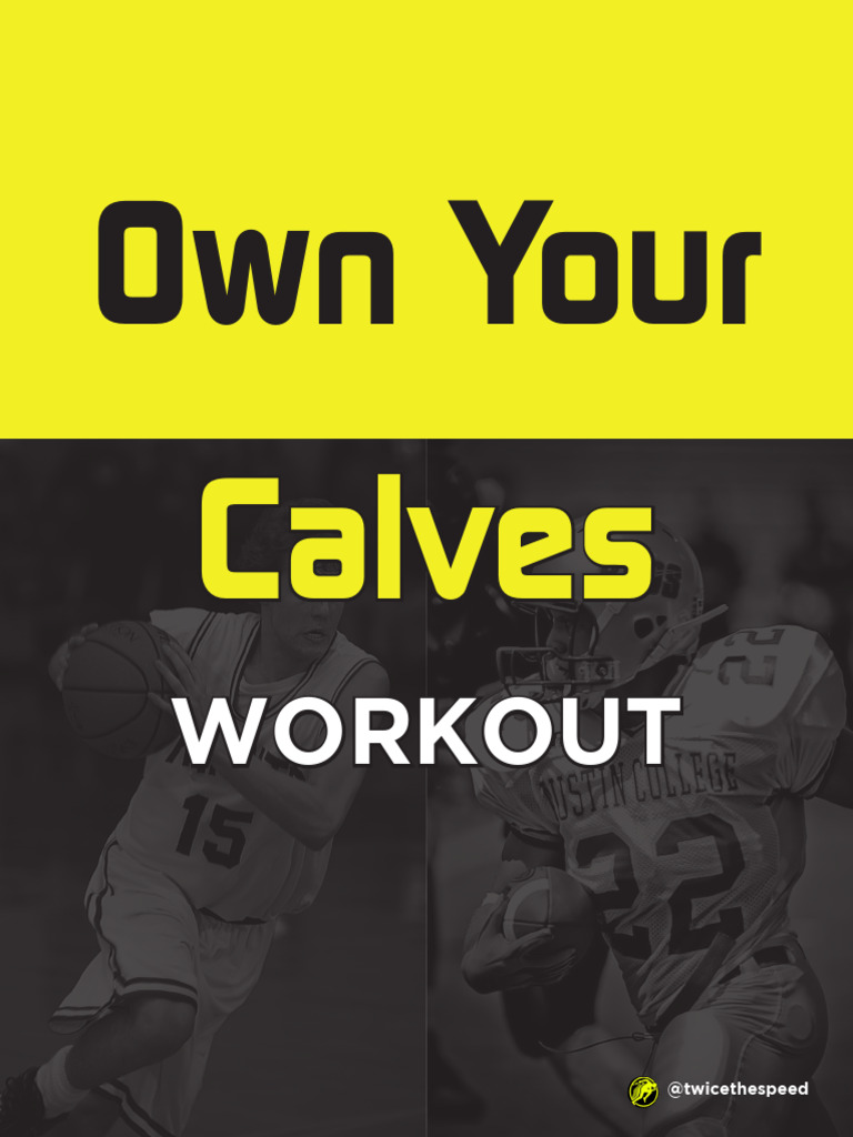 30-Day Calf Workout Program | PDF | Foot | Musculoskeletal System