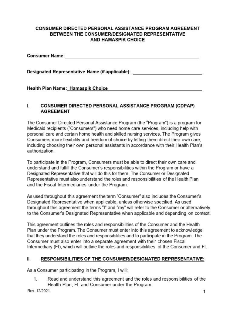 CDPAS Roles and Responsibilties Form 2022 | PDF | Employment | Social ...