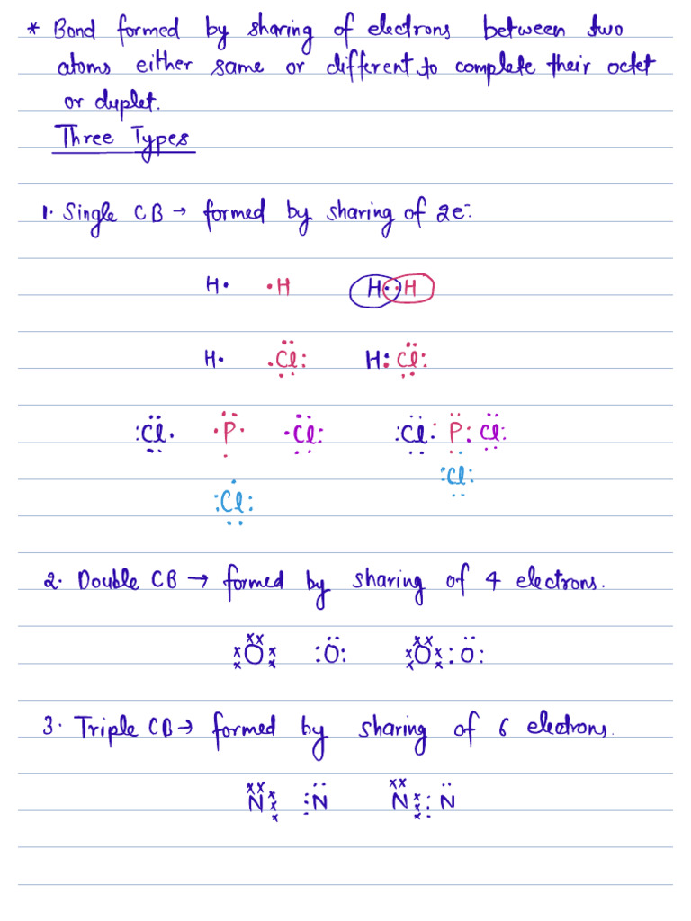 2. Covalent Bonding | PDF | Chemical Bond | Covalent Bond