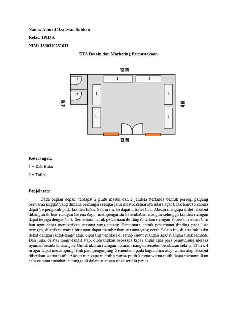 UTS Desain Dan Marketing Perpustakaan | PDF
