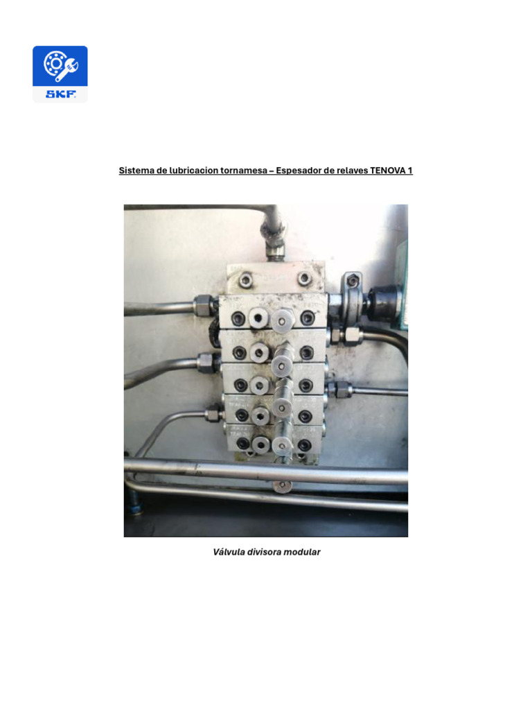 Sistema de Lubricacion Tornamesa | PDF