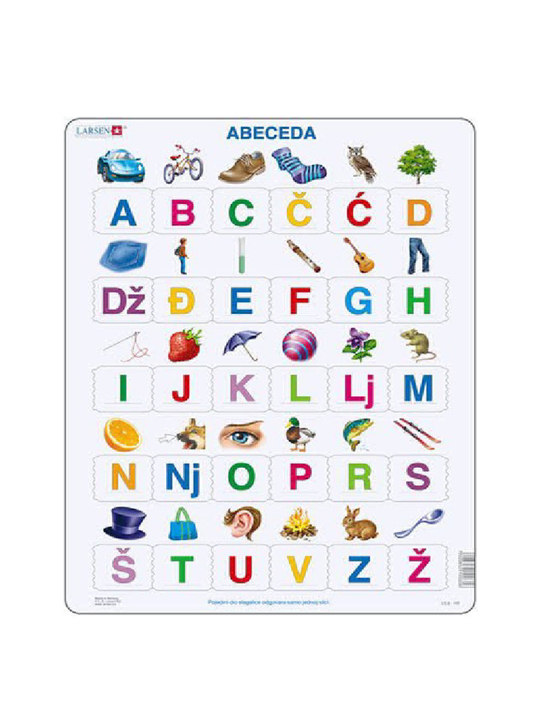 Hrvatska Abeceda | PDF