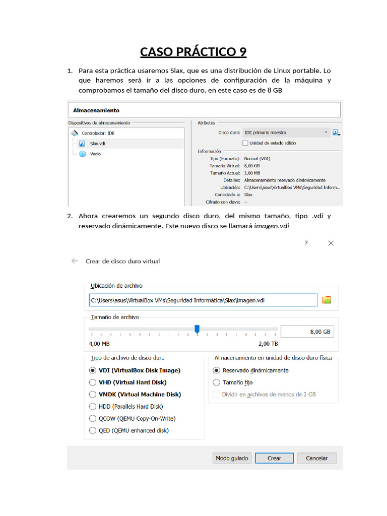 Caso Práctico 9 Tema 4 - Ismael Sierra | PDF
