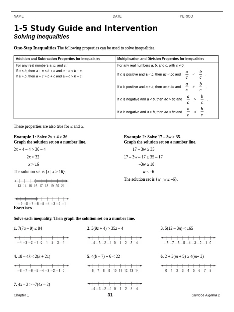 1_5.docx | PDF | Inequality (Mathematics) | Mathematical Relations