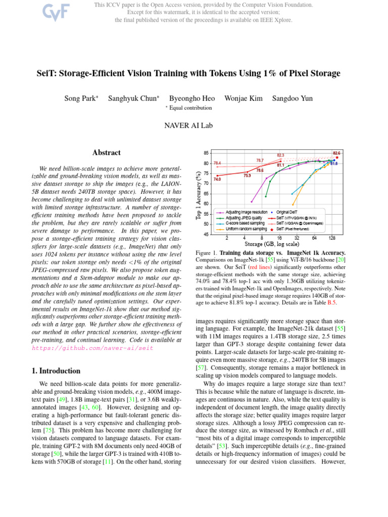 Efficient Vision Training for AI | PDF | Pixel | Computing