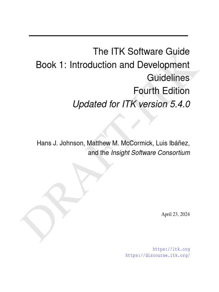 InsightSoftwareGuide Book1 5.4rc04 | PDF | Software Engineering | Computer Programming