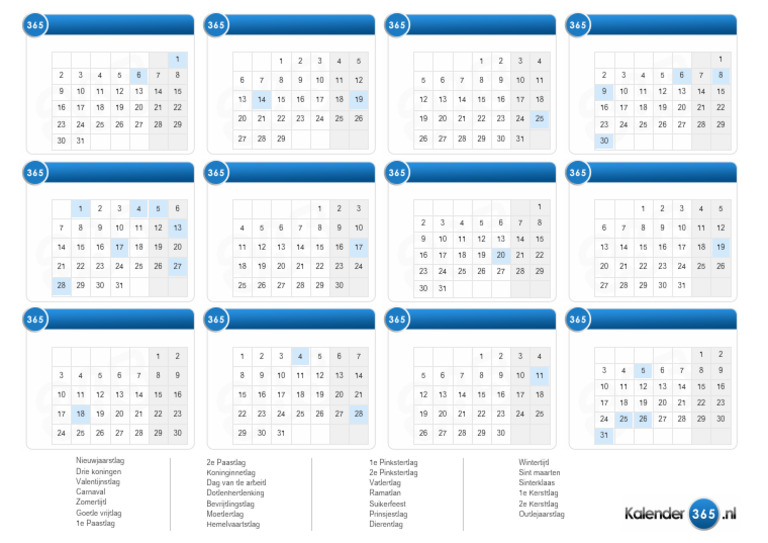 Kalender 2012 | PDF