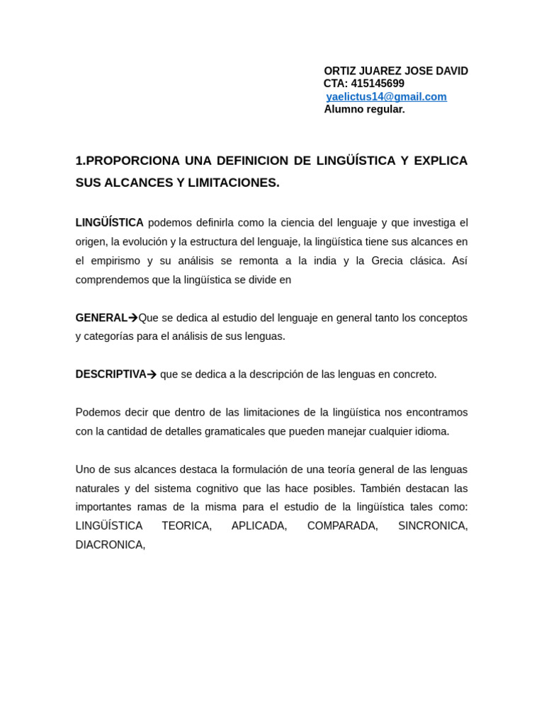 LINGUISTICA | PDF | Lingüística | Comunicación