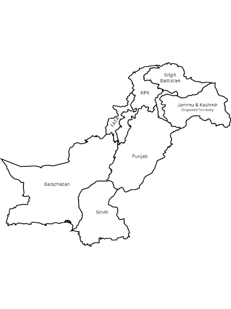 O, Level Geo Maps of Pakistan | PDF