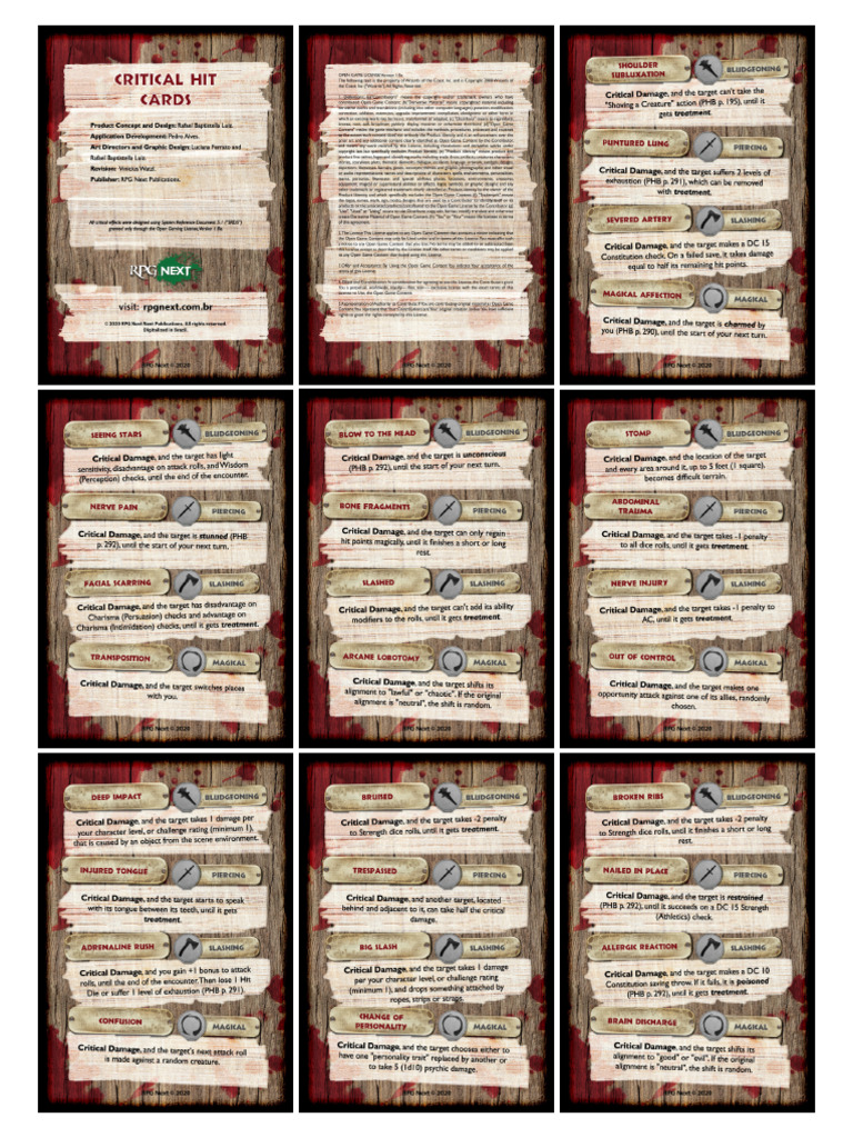 Critical-Hit-Cards-Printing-file | PDF
