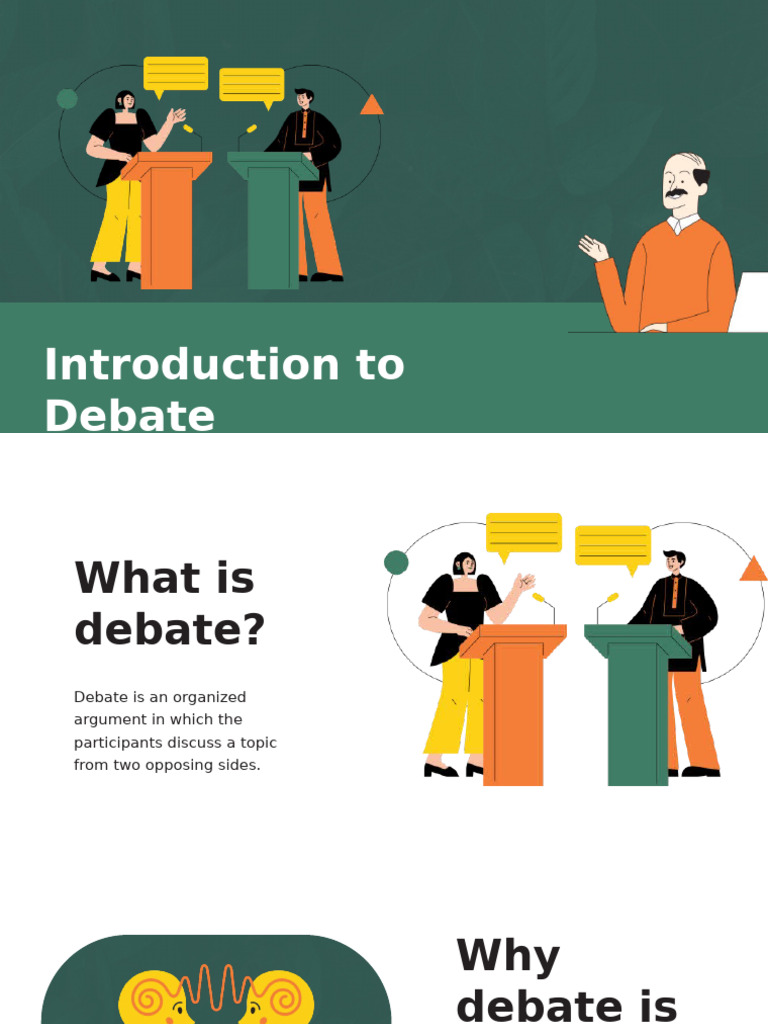 Introduction to Debate | PDF | Argument | Logic