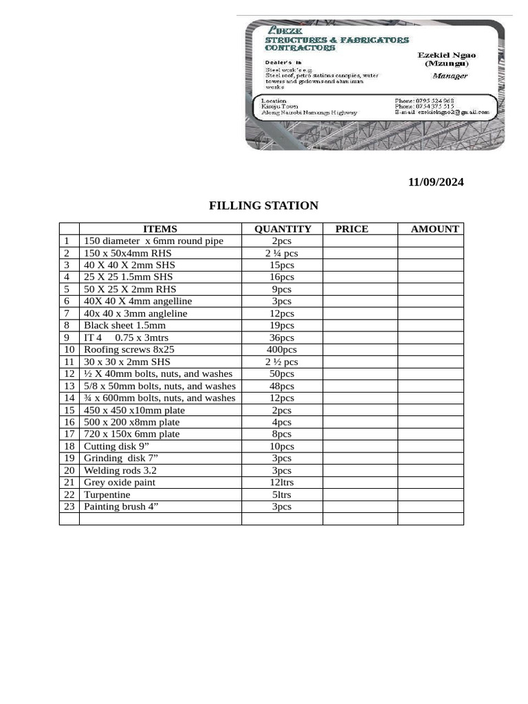 Filing Sdtation | PDF