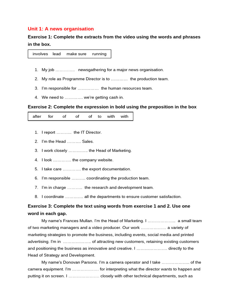 Practice Exercise | PDF