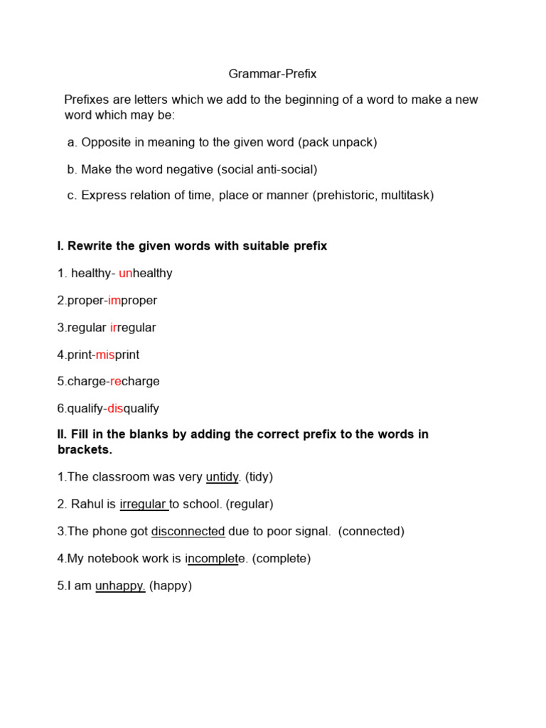 Poem Class Discussion - Prefix and Notice | PDF | Linguistics