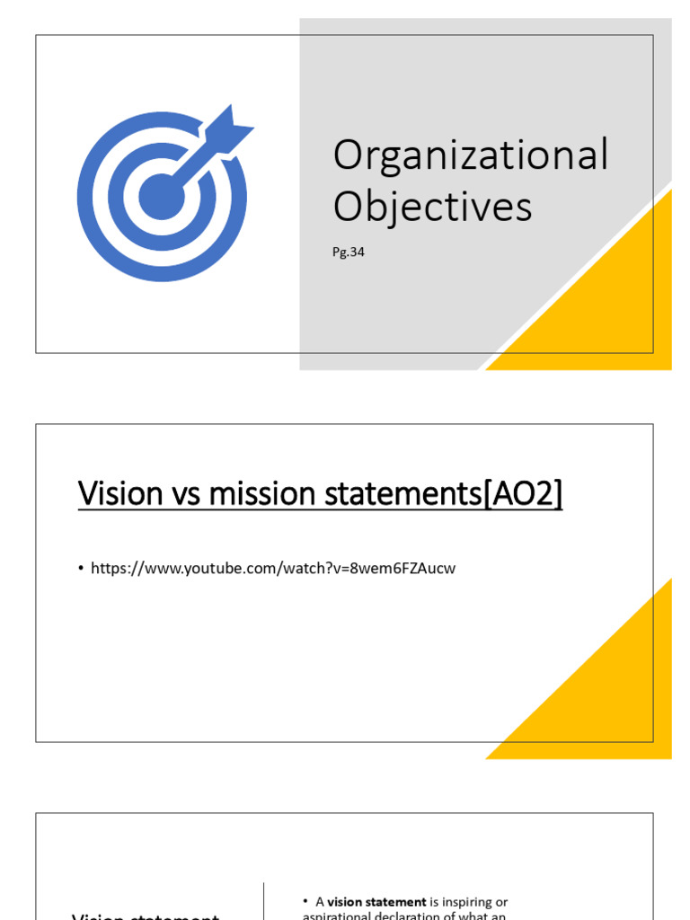 1.3 Organizational Objectives | PDF | Corporate Social Responsibility ...