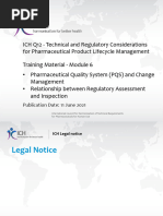 ICH Q10 Guideline | PDF