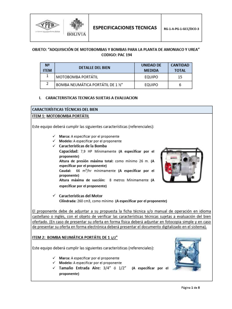 Especificaciones Técnicas RG 90 | PDF | Factura | Bancos