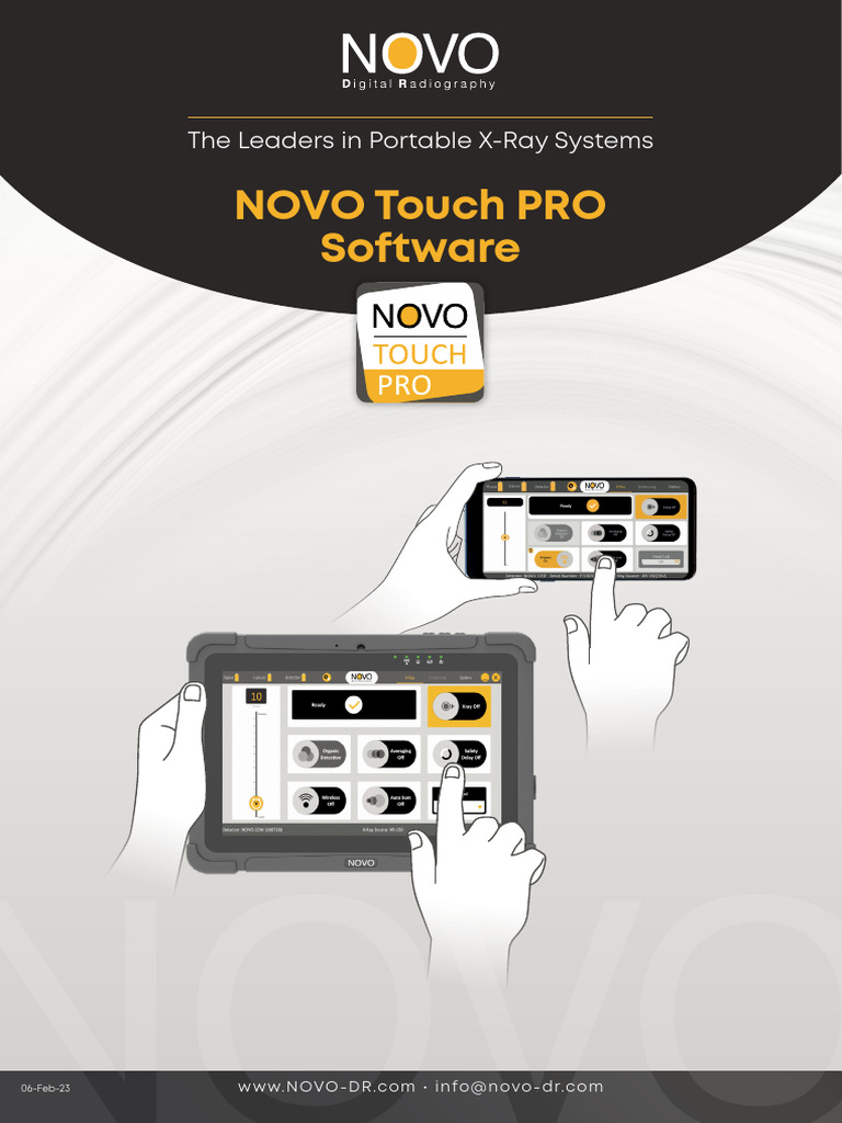 NDT Touch PRO Brochure - 06.02.2023 | PDF | Software | Computing