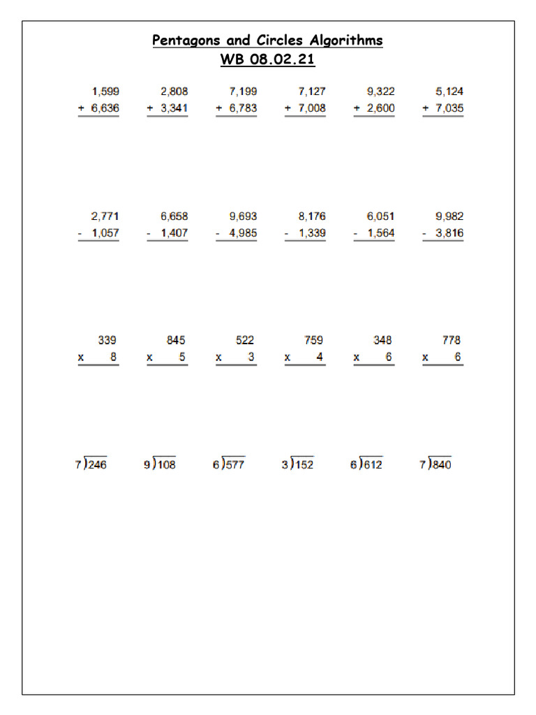 Pentagons and Circles Algorithms 08.02.21 Compressed | PDF