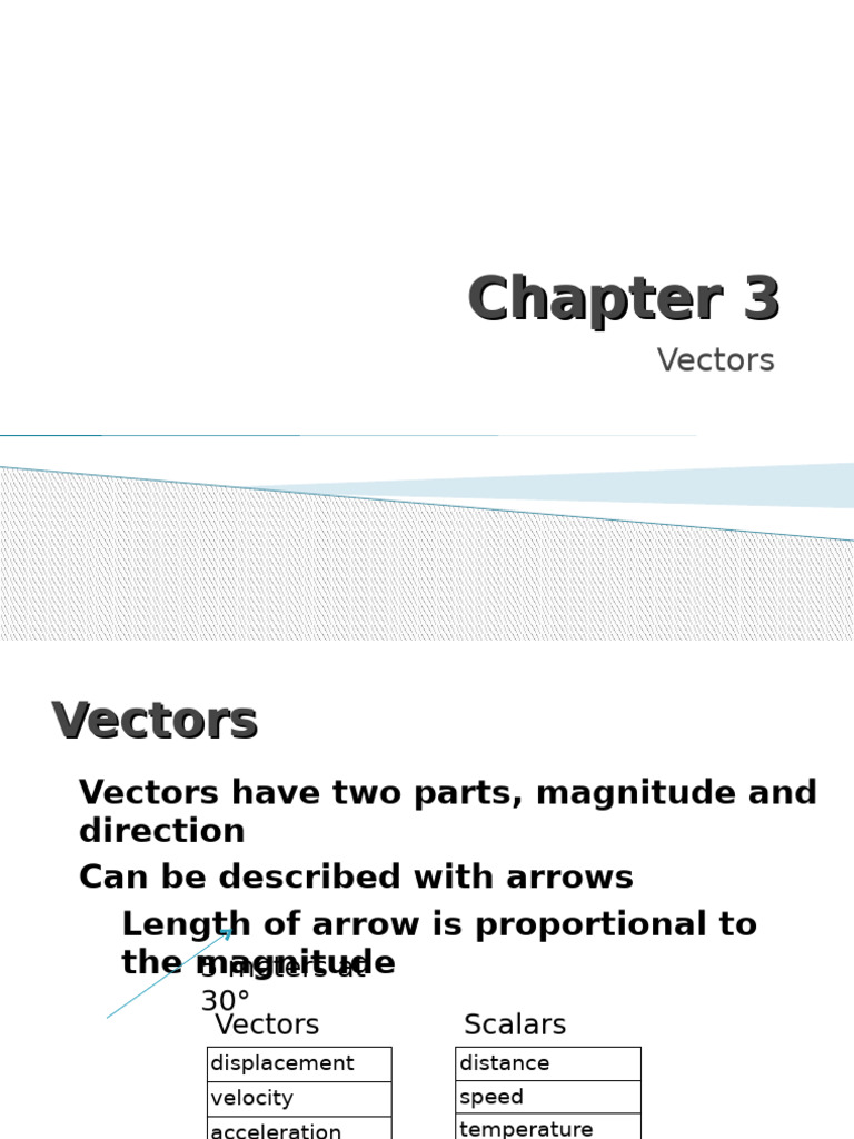2 Ch3 Vectors | PDF | Euclidean Vector | Mechanical Engineering