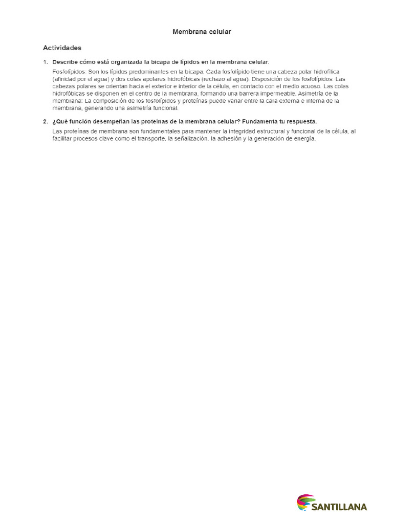 Membrana Celular Pdf