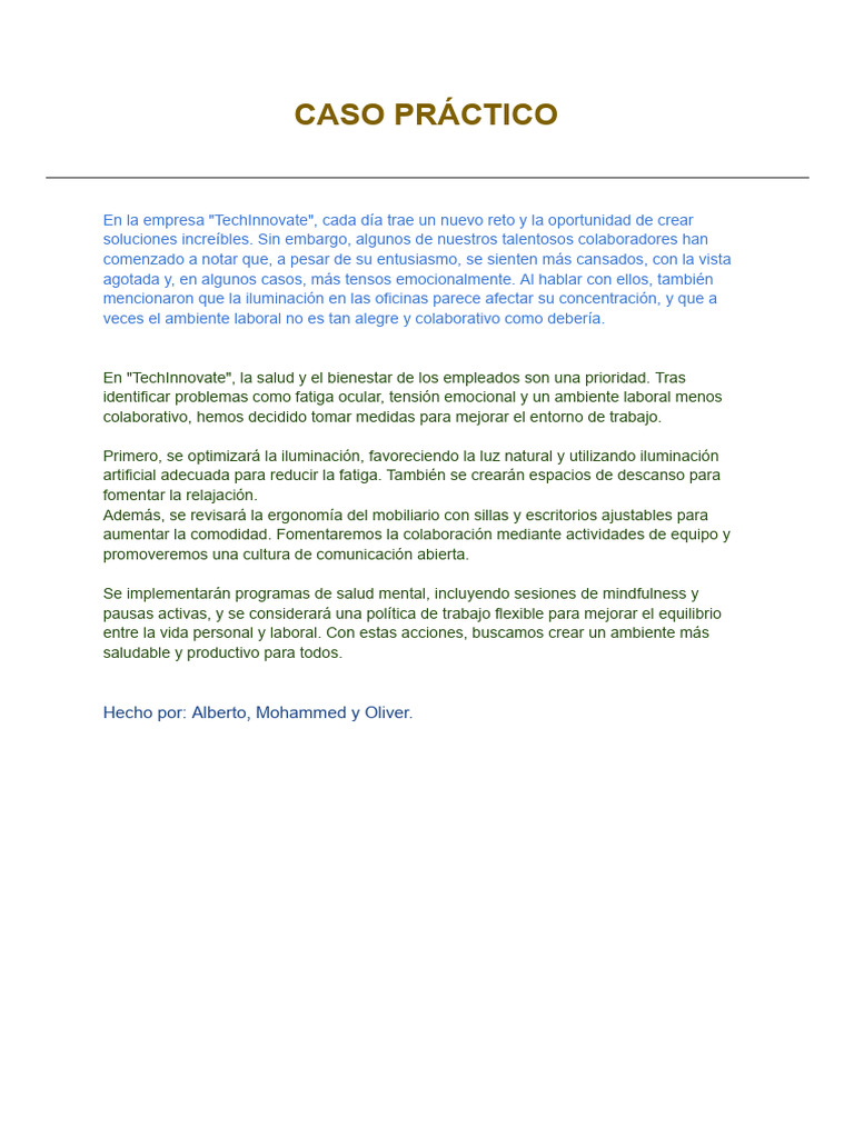 Caso Practico SMR | PDF