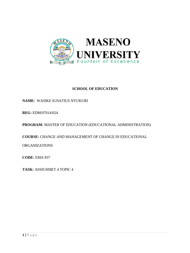 Educational Administration | PDF | Learning | Behavioural Sciences