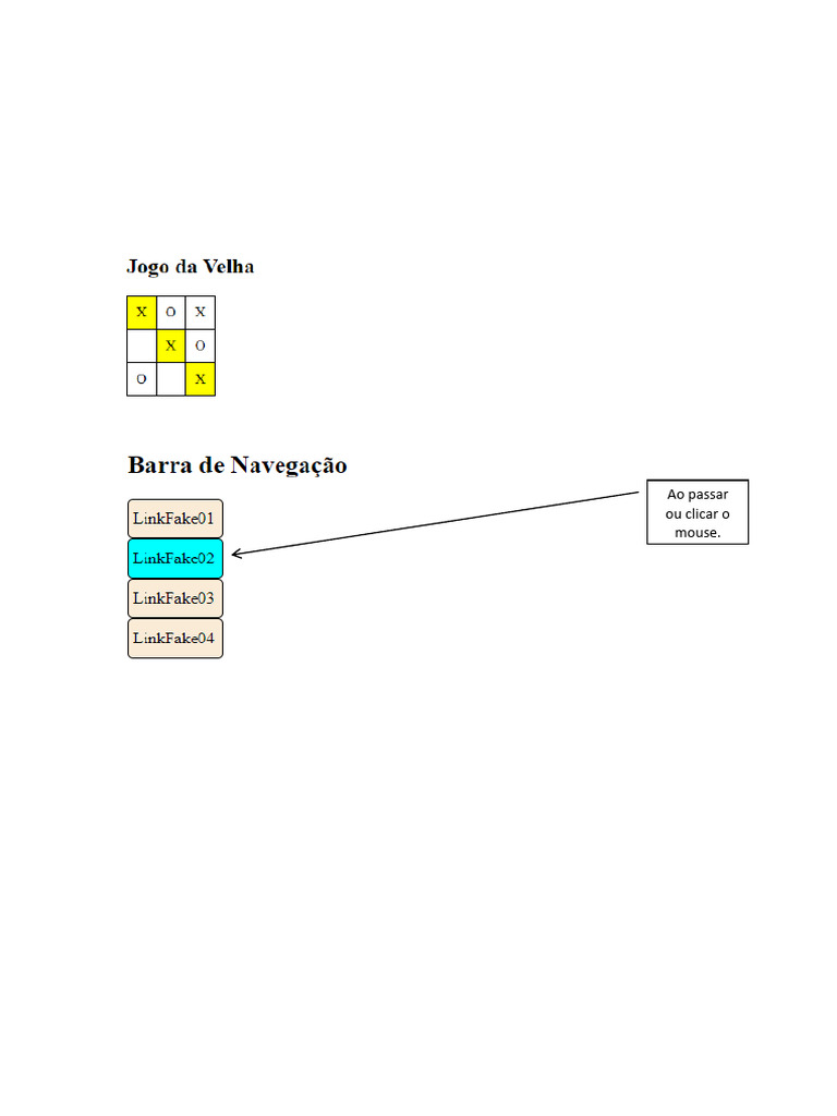 Exercícios CSS 04 Navegação, Formulário | PDF