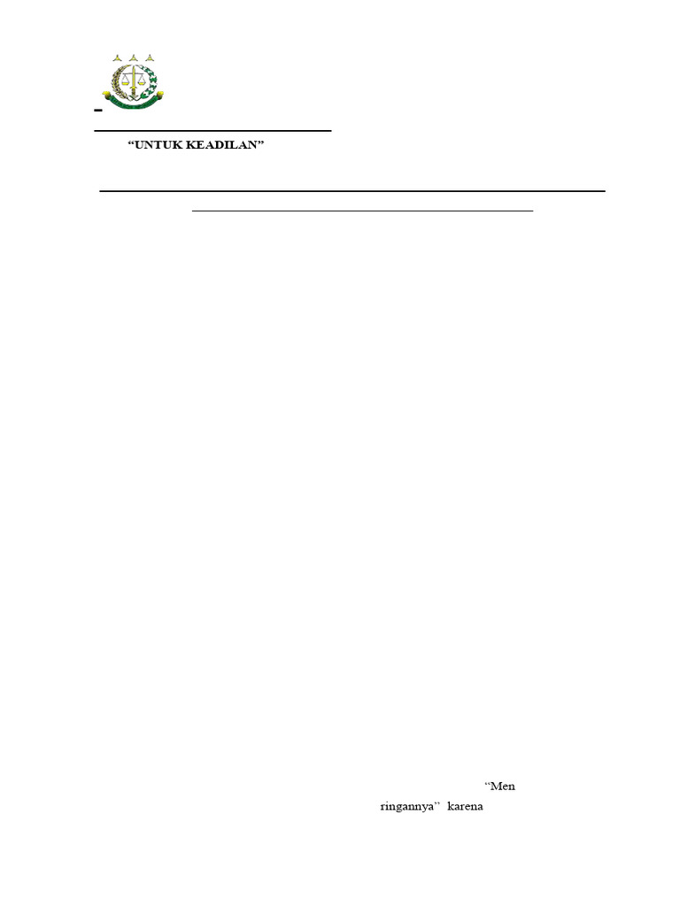 Replik Atas Pledoi | PDF | Hukum