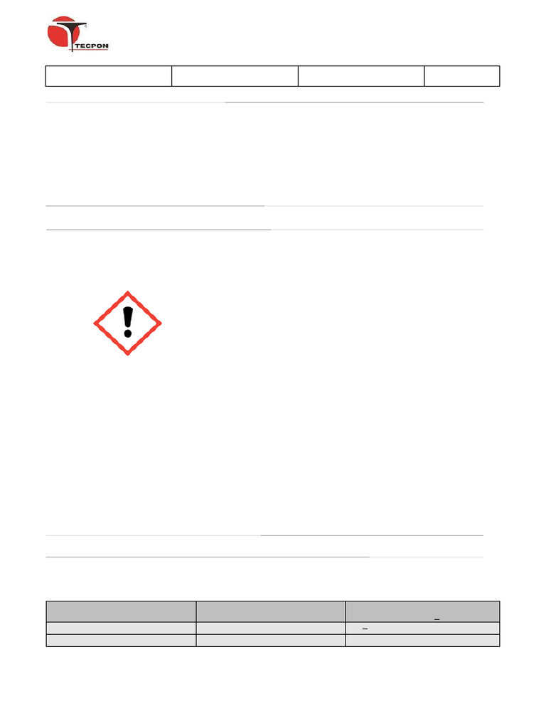 FISPQ - Ceralin Extra | PDF | Química | Embalagem e rotulagem