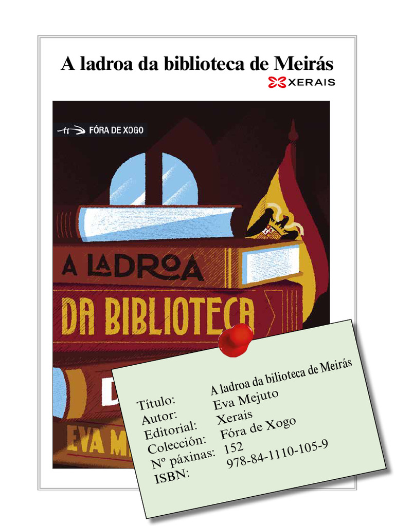 Ficha de Lectura Da Obra A Ladroa Da Biblioteca de Meirás | PDF