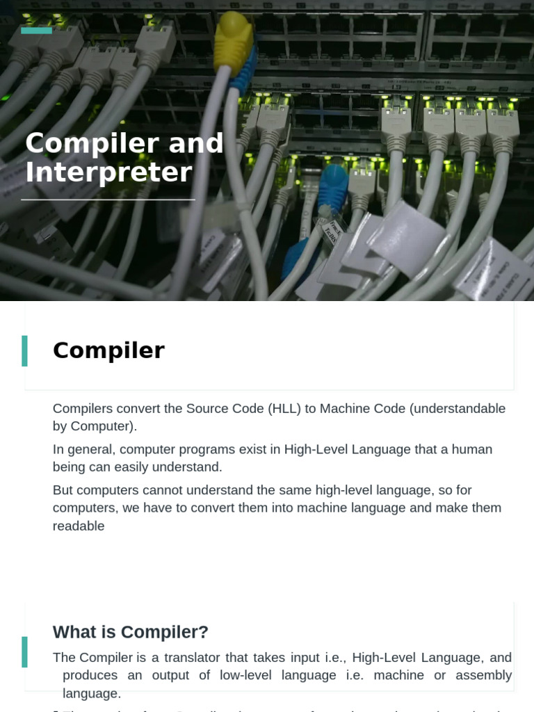 Compiler vs. Interperter | PDF | Compiler | Computer Program