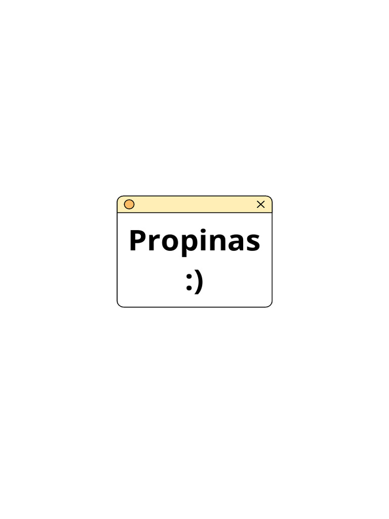Propinas | PDF