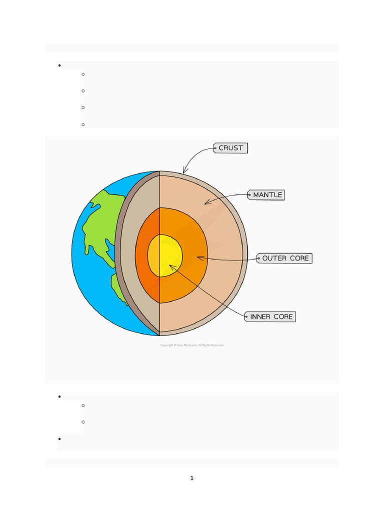 Earth's Structure and Plate Tectonics | PDF | Plate Tectonics | Volcano