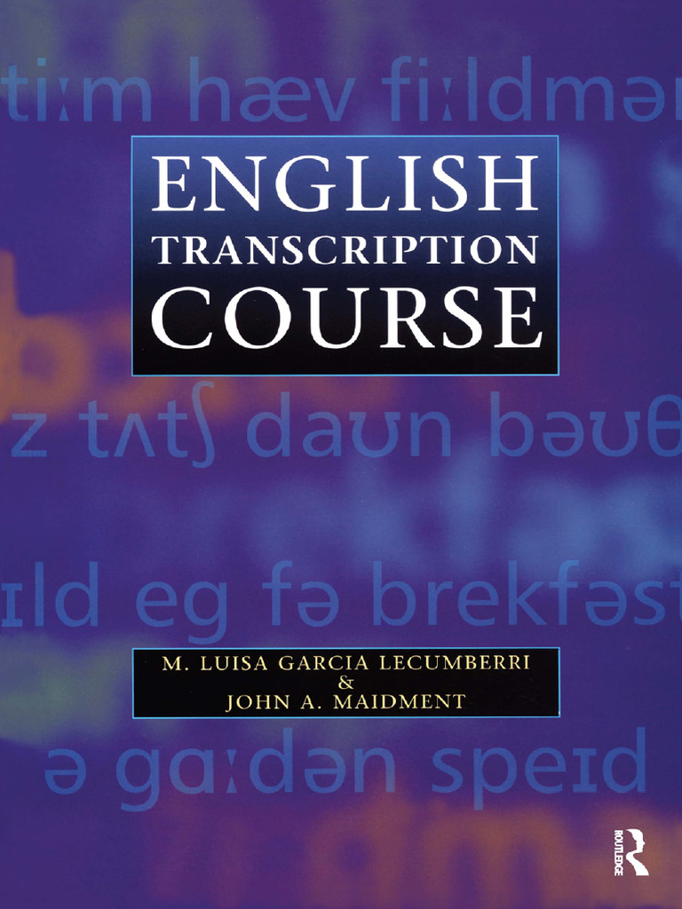 English Transcription Course | PDF | English Language | Phonetics