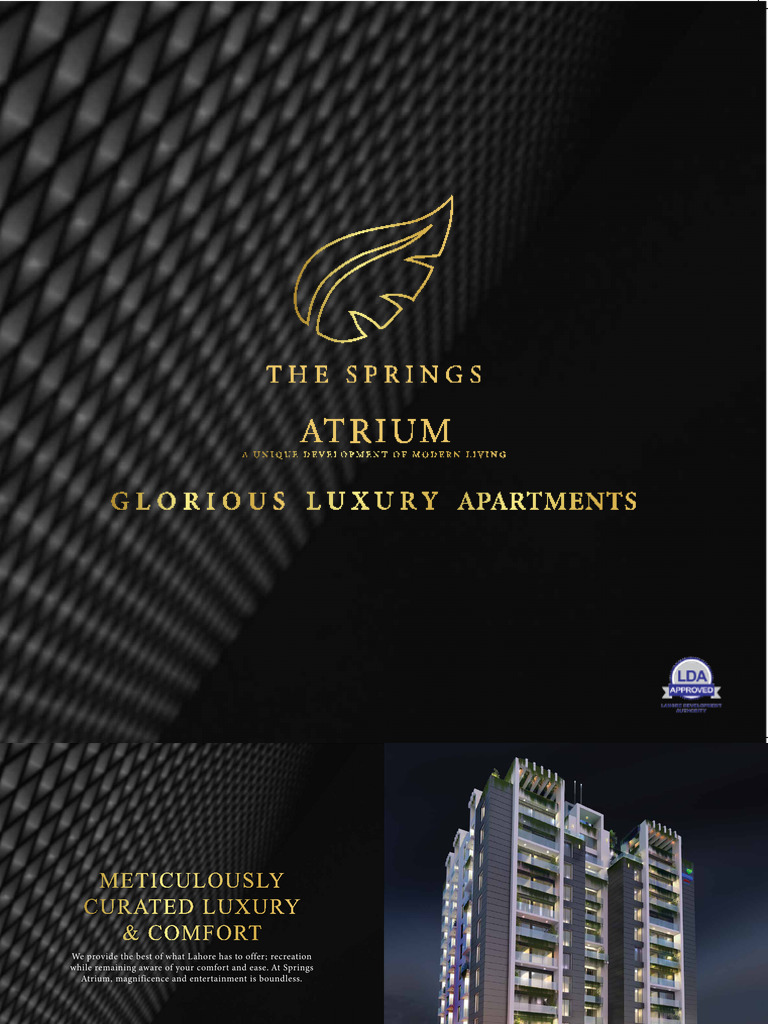 The Springs Atrium catalogue Updated | PDF