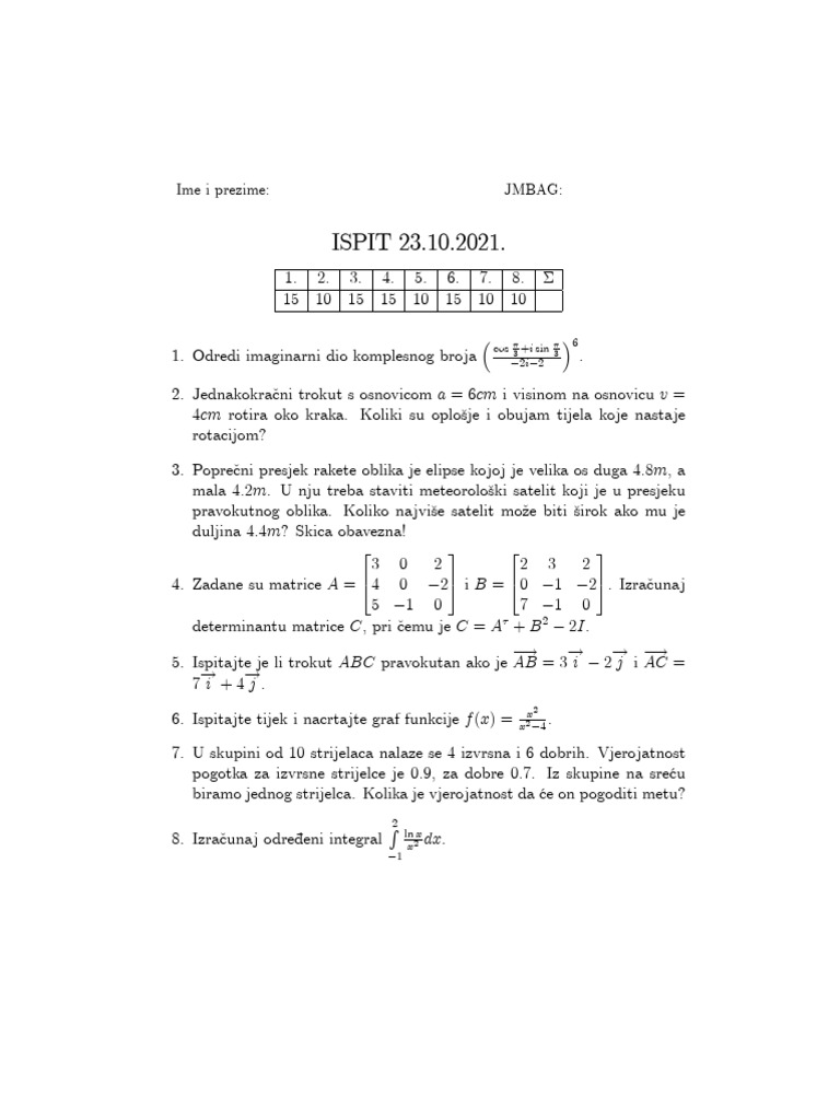 ispit forenzika B-1 | PDF
