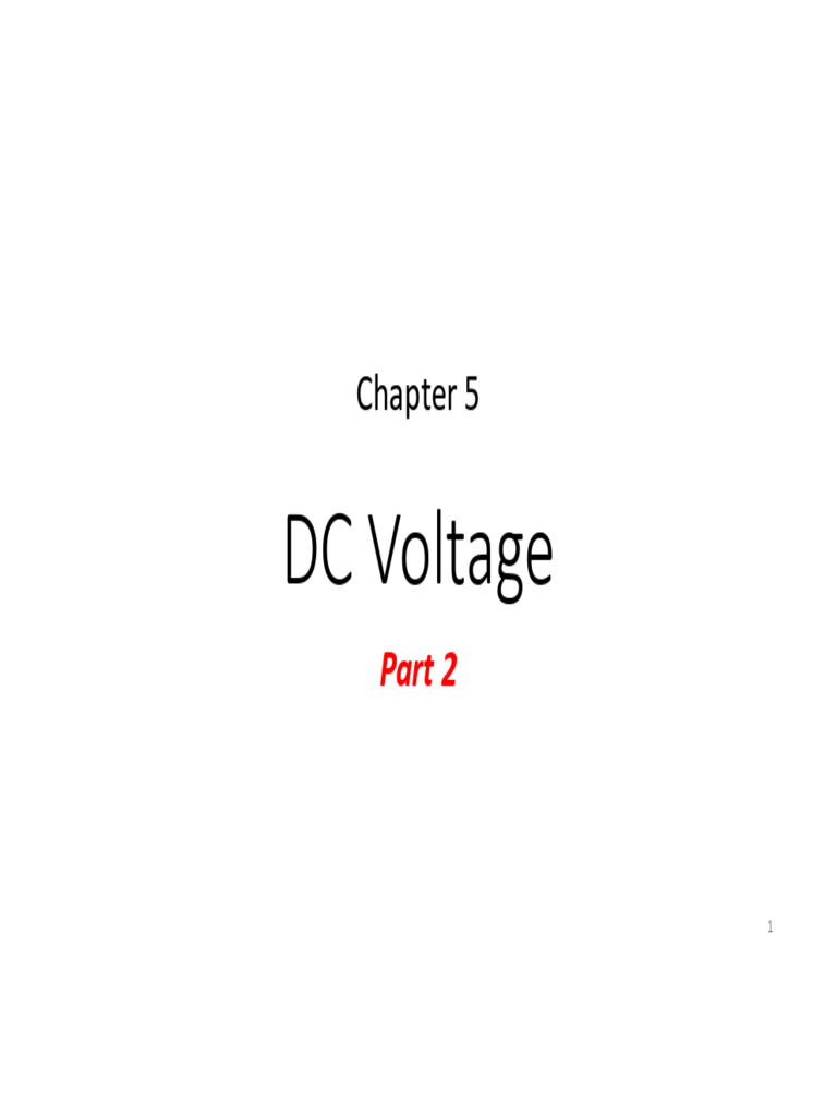 G9 - Physics - DC Voltage Part 2 | PDF | Voltage | Series And Parallel ...