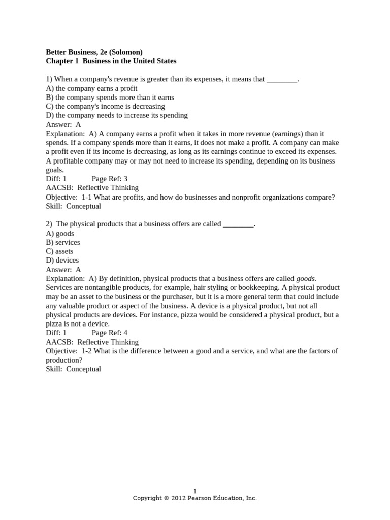 Bus Leadership ch1 | PDF | Cost Of Living | Competition