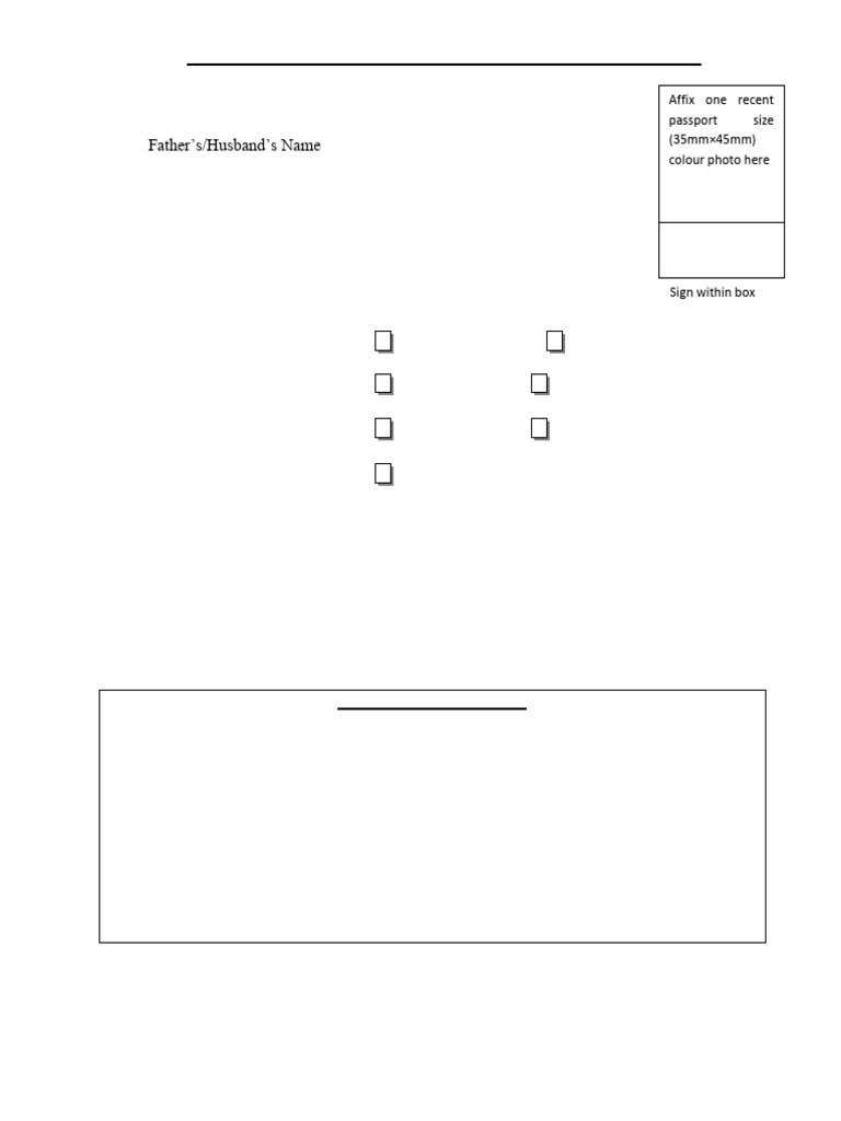 Gurugram City Bus Pass Application Form | PDF | Finance & Money Management