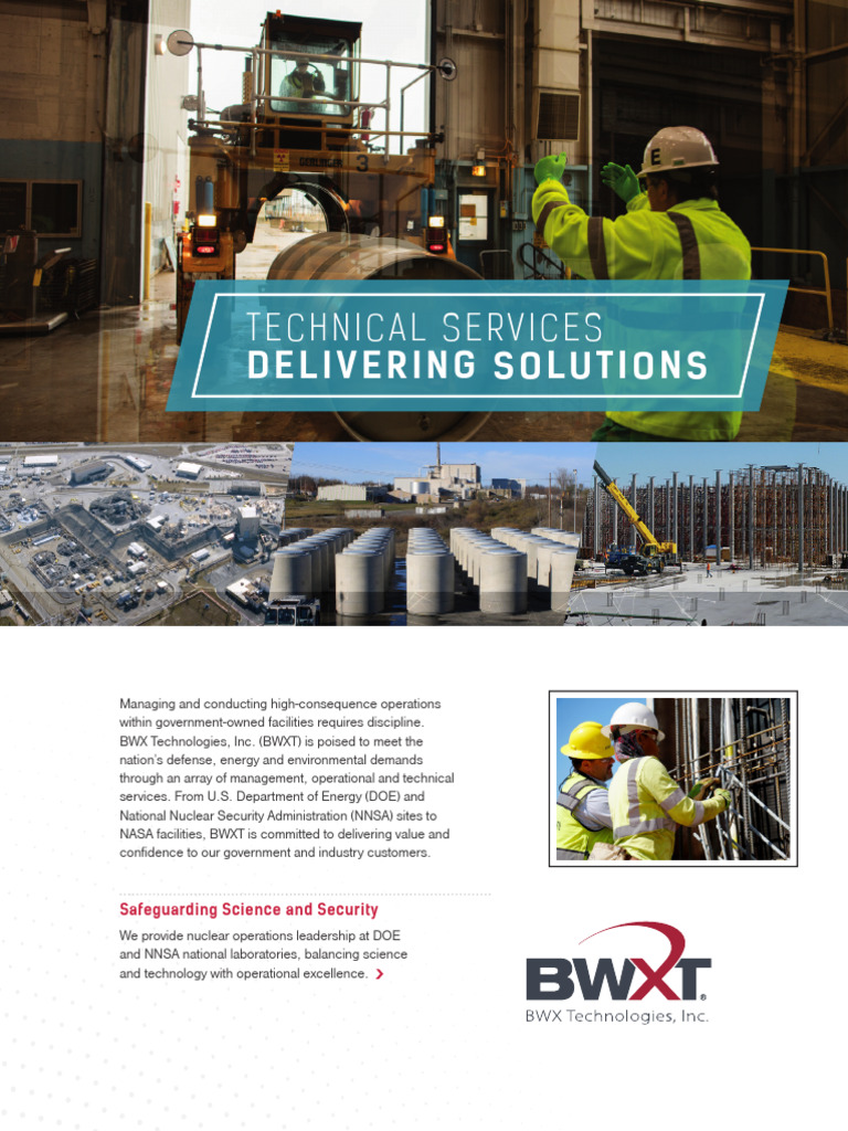 Technical Services | PDF | Nuclear Power | Radioactivity