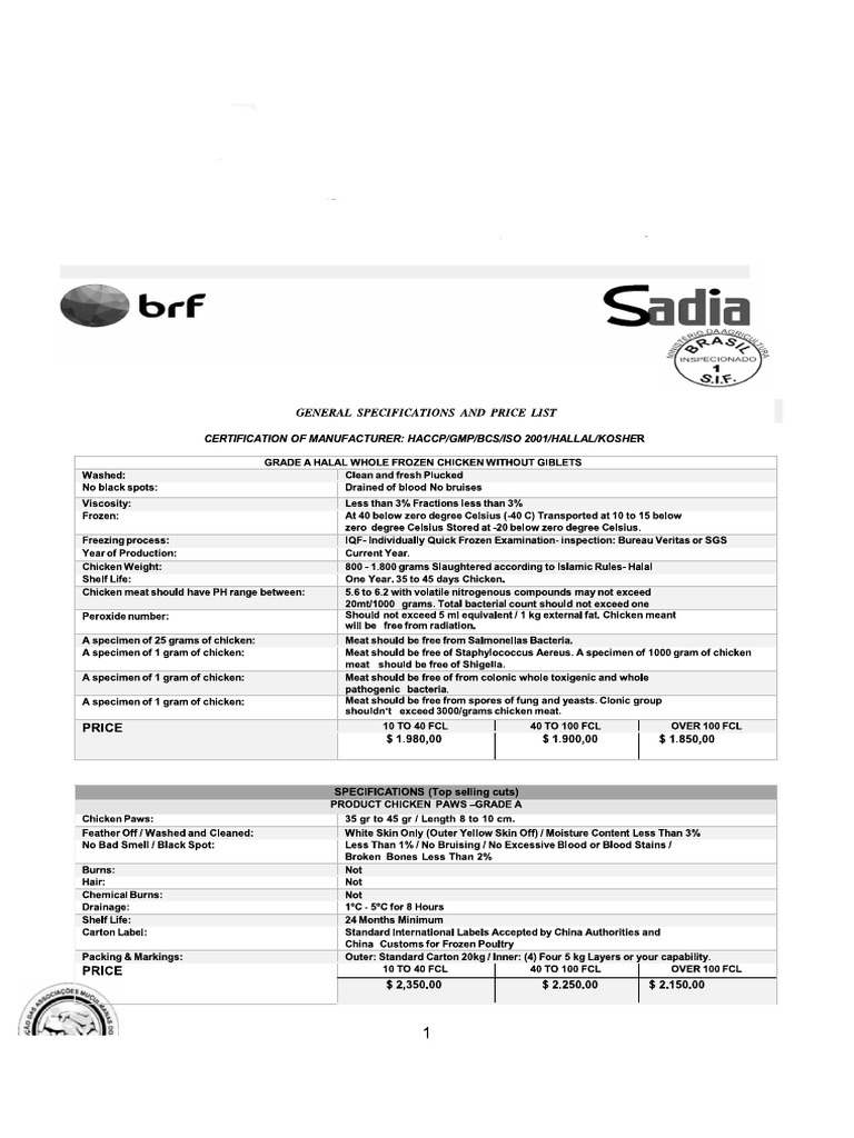 _AVES BRF MAIO 24 | PDF