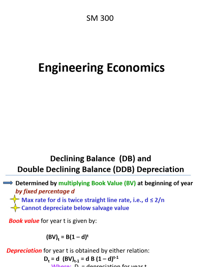 DDB Depreciation and Breakeven Analysis | PDF | Depreciation | Business ...