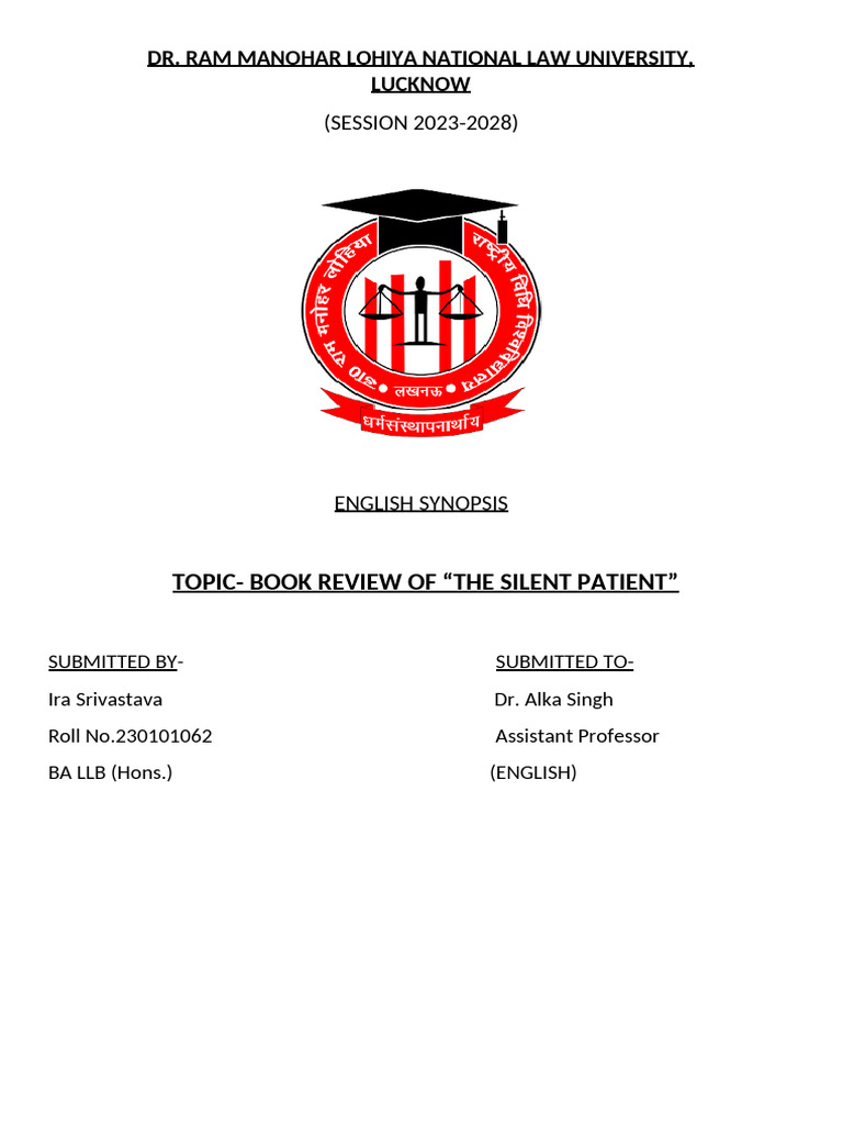 Eng Synopsis Term1 | PDF
