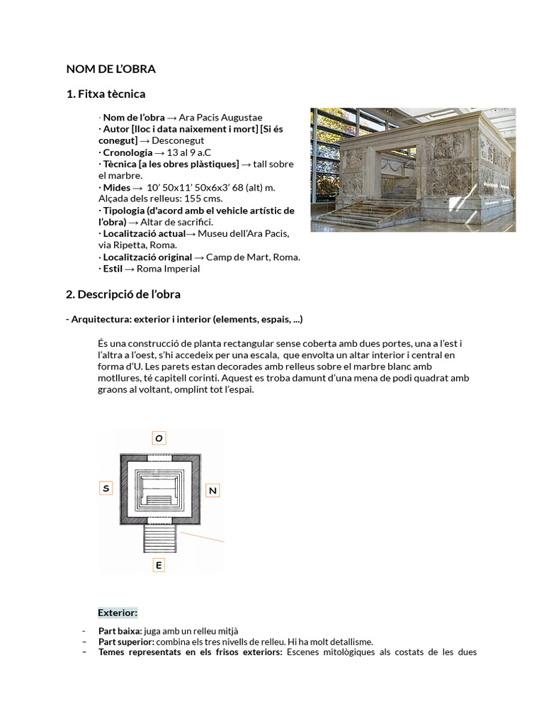 Ara Pacis. | PDF